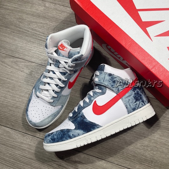 Nike | Shoes | Nike Dunk High Shoes Sneakers Jeans | Poshmark